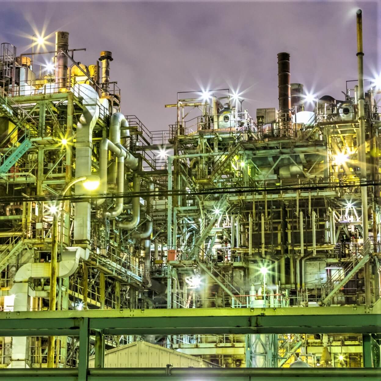 Photos: The night view of the factories | JAPANICLE