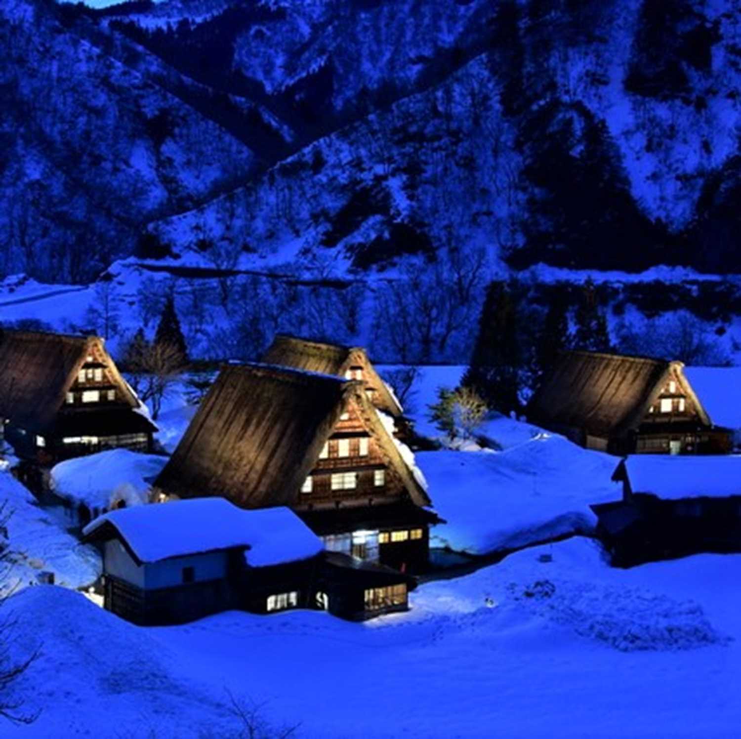 Photos: Snow-covered villages in Japan | JAPANICLE