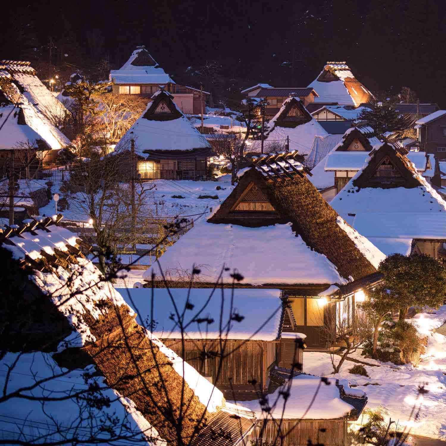 Photos: Snow-covered villages in Japan | JAPANICLE