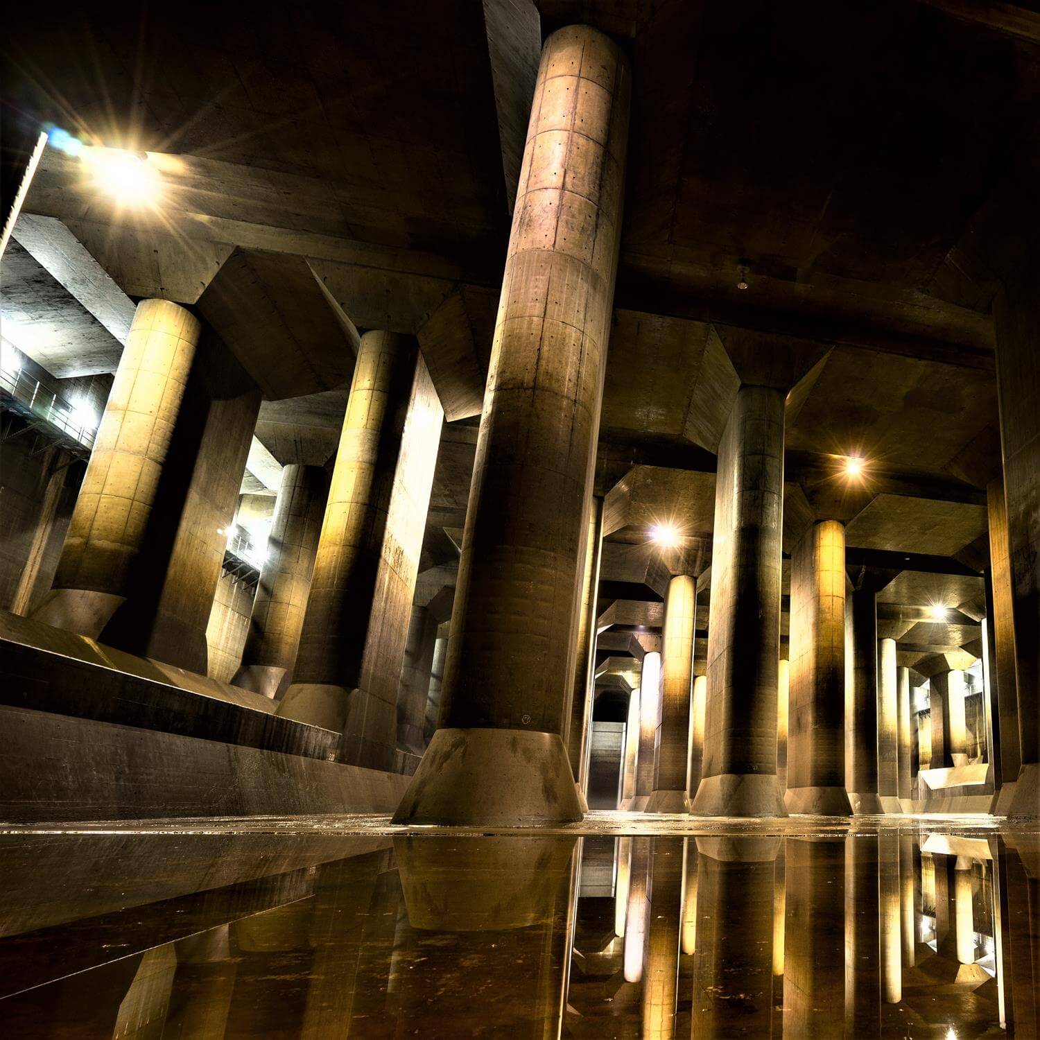 Photos: Underground Temple -Metropolitan Area Outer Underground ...
