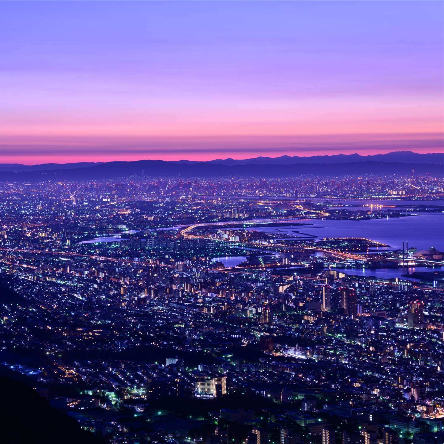 Photos: Night View of Kobe | JAPANICLE